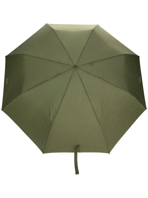 Moschino Logo-print Pinstripe Umbrella