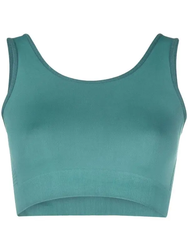 Rick Owens Ribbed-knit Cropped Top
