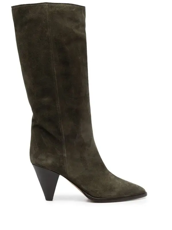 Isabel Marant Rouxy Knee-high Boots - Green