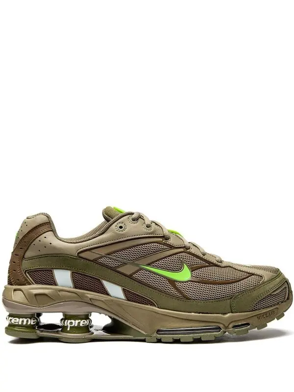 Nike X Supreme Shox Ride 2 Sp Sneakers - Neutrals