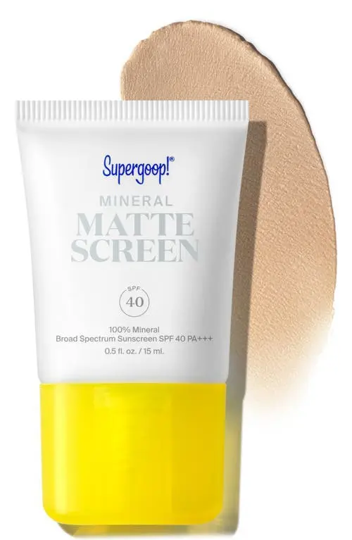 SUPERGOOP!® Mineral Mattescreen Spf 40 Pa+++ Sunscreen