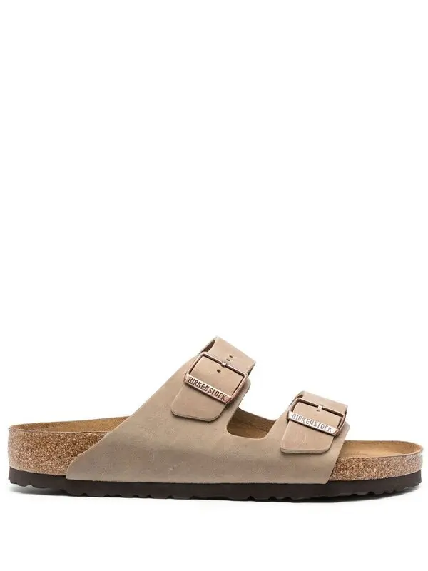 BIRKENSTOCK Arizona Buckled Sandals - Neutrals