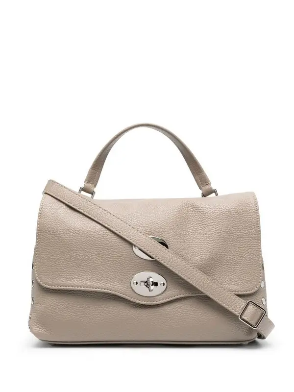 ZANELLATO Small Postina® Leather Tote Bag - Neutrals