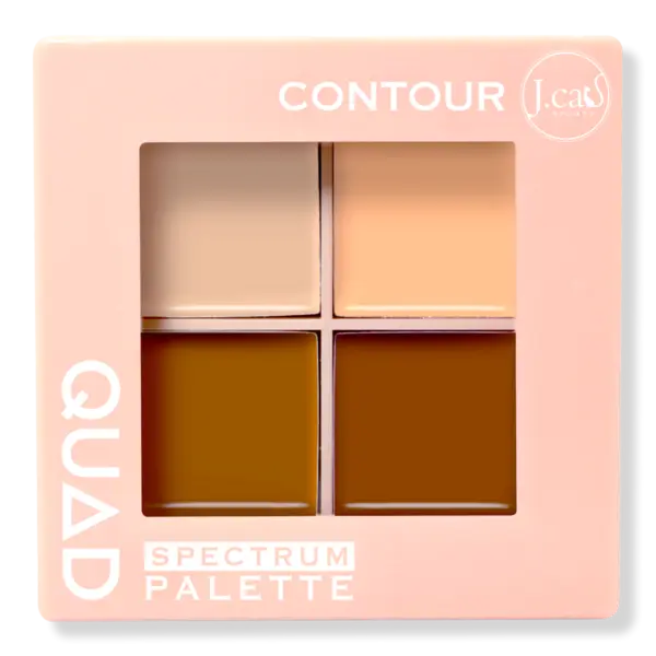 J.CAT BEAUTY Contour Quad Spectrum Palette