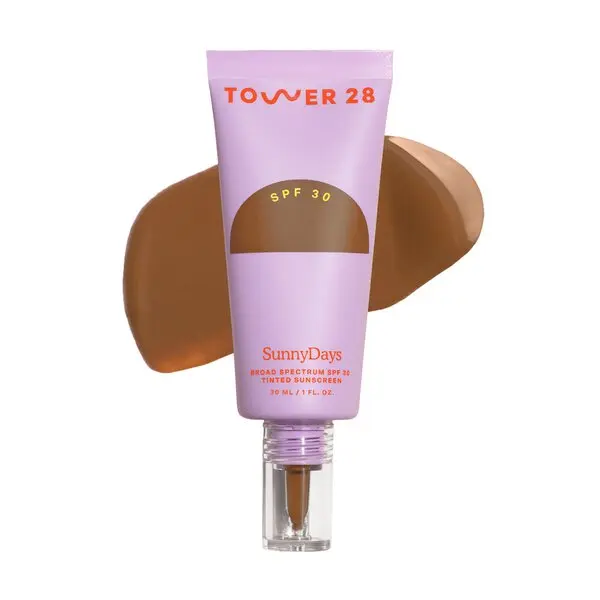 TOWER 28 Sunnydays Spf 30 Tinted Sunscreen Foundation - Shade 55 Temescal