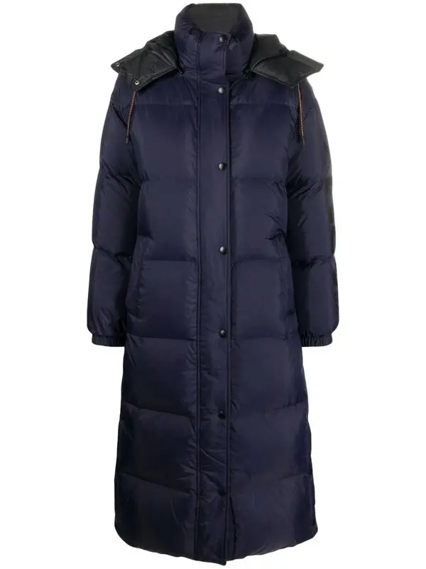 YVES SALOMON Reversible Puffer Coat - Blue