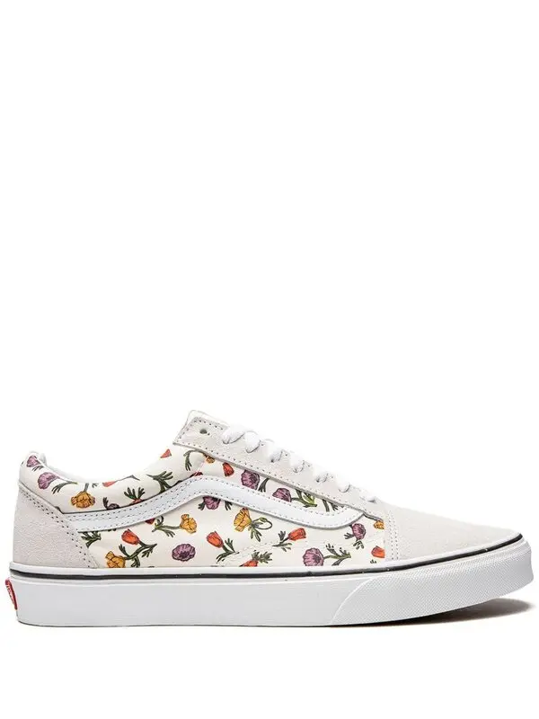 VANS Old Skool Poppy Floral Sneakers - White
