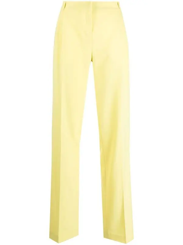 Coperni Pressed Twill Trousers - Yellow