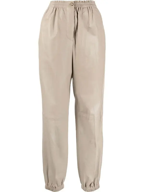 JOSEPH Viscount Leather Trousers