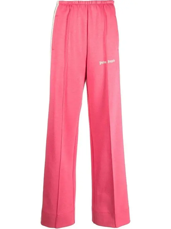 Palm Angels Logo-print Track Pants - Pink