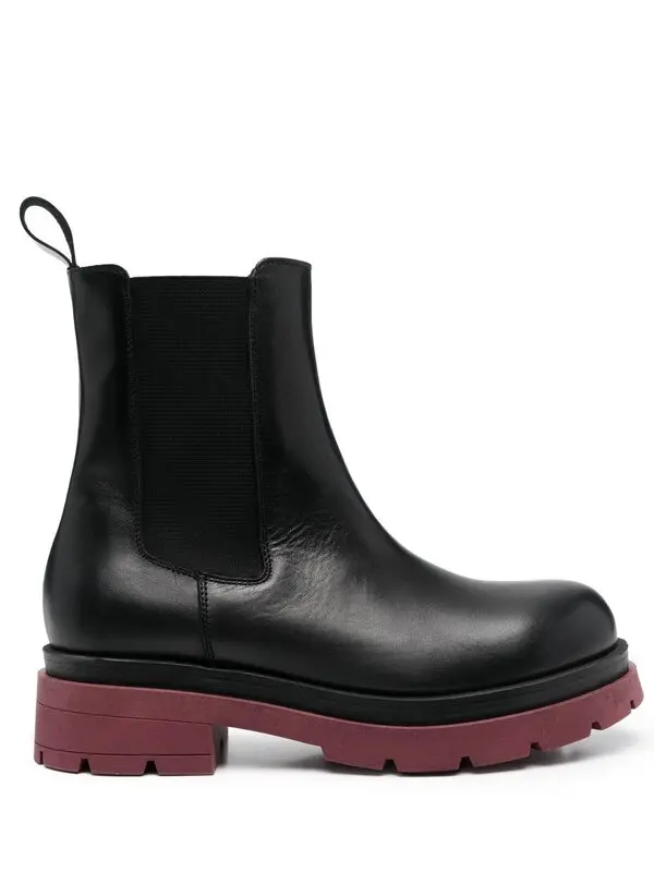 P.a.r.o.s.h Leather Chelsea Boots