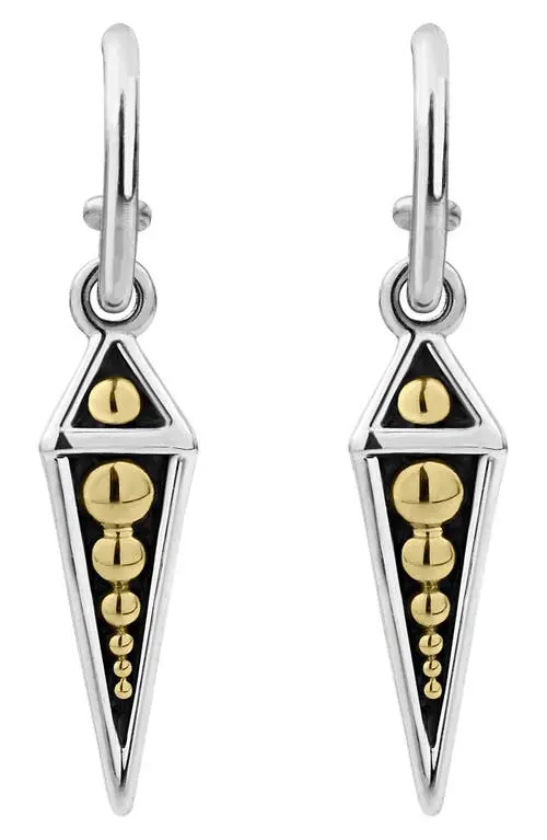 Lagos Ksl Pyramid Spike Drop Earrings