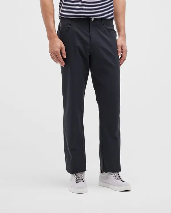 Peter Millar Eb66 5-pocket Pants - Black