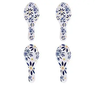 TEMP-TATIONS Seasonal Set Of 4 Spoon Rests