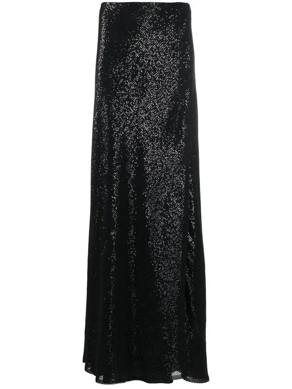 Brunello Cucinelli Sequin Embellished Maxi Skirt