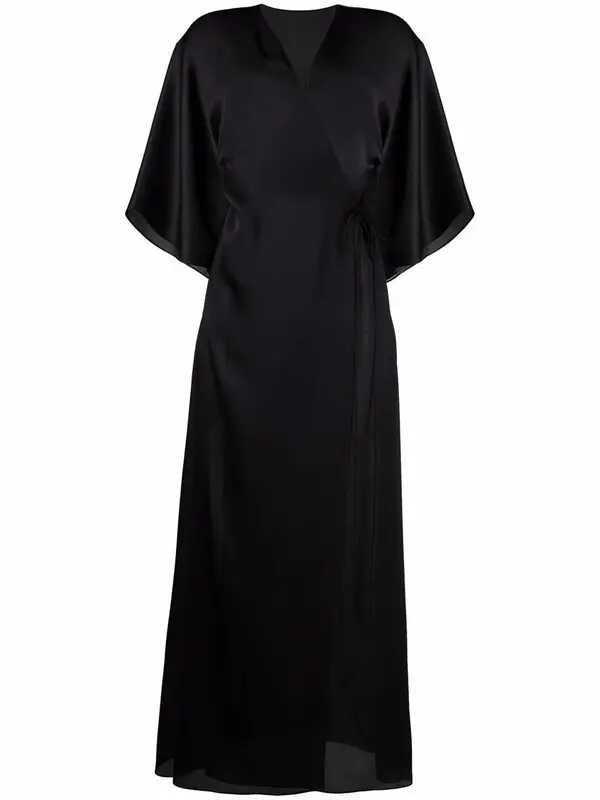 Carine Gilson Tie-waist Silk Dressing Gown
