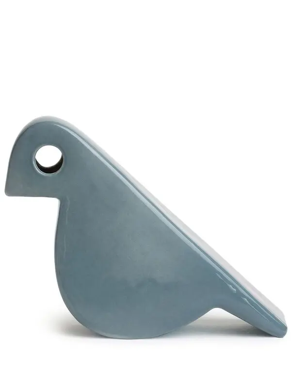 NUOVE FORME Decorative Ceramic Bird - Blue
