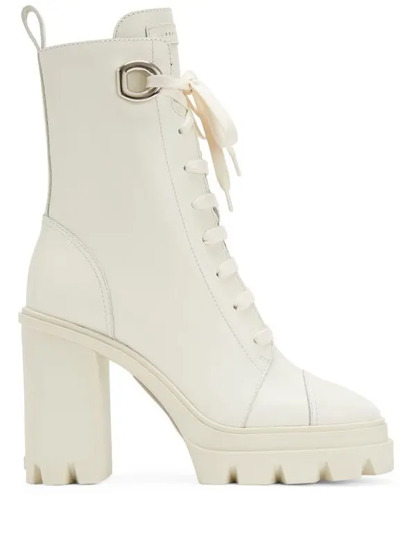 GIUSEPPE ZANOTTI 110mm Cubalibre Boots - White