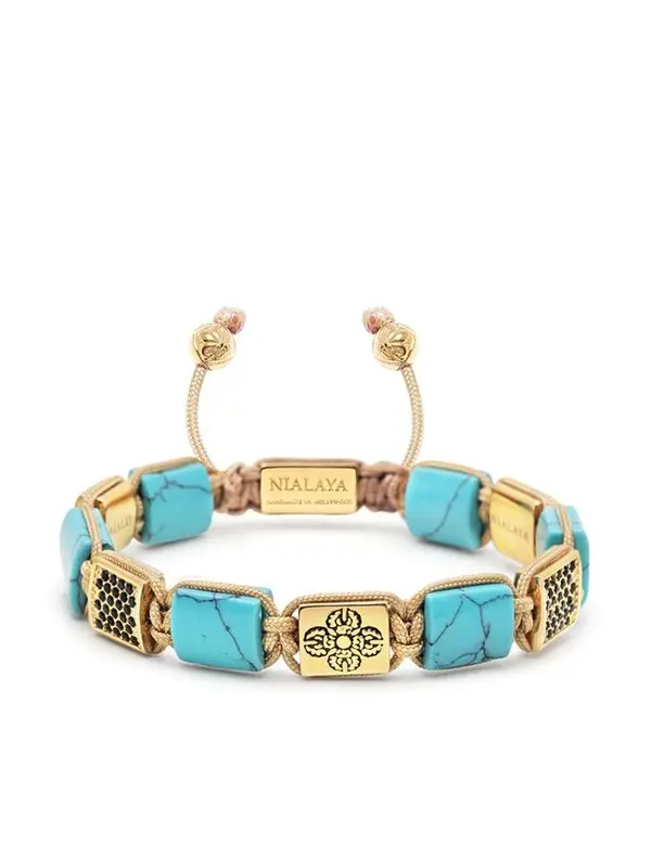 NIALAYA JEWELRY Flatbead Bracelet