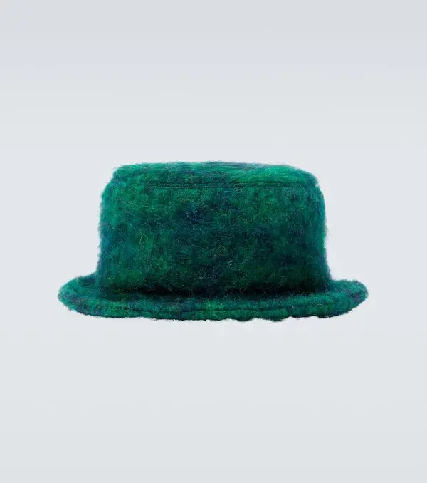 Marni Brushed Bucket Hat - Green