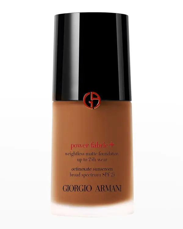 Emporio Armani Power Fabric+ Matte Foundation With Broad-spectrum Spf - 12