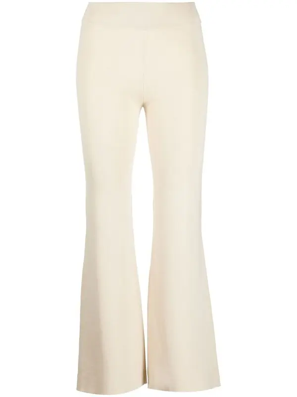 ST. AGNI Flared Knitted Pants