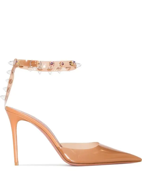 Amina Muaddi Julia 95mm Pumps