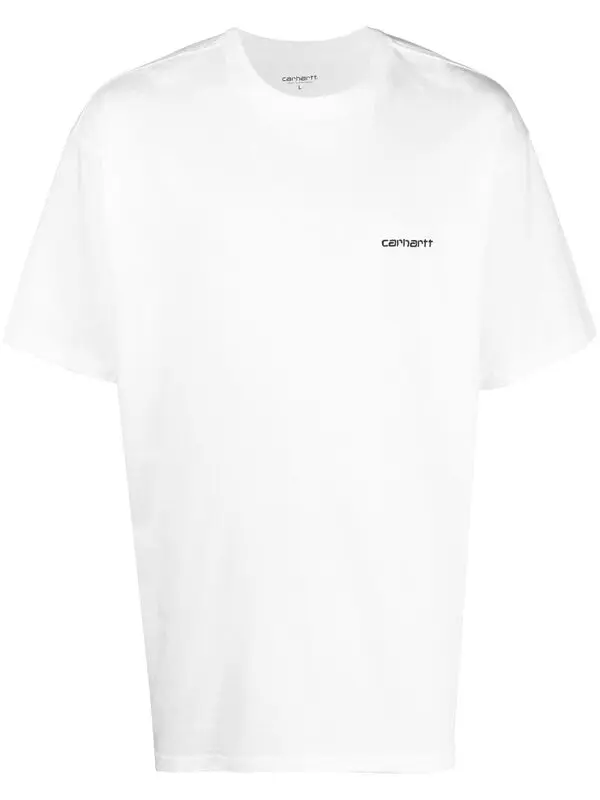 Carhartt Work In Progress Logo-print Cotton T-shirt - White