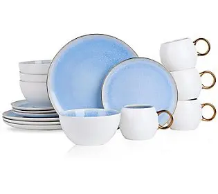STONE + LAIN Josephine 16-piece Porcelain Dinnerware Set