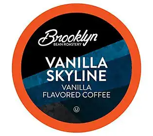 BROOKLYN BEAN ROASTERY Brooklyn Bean 40-count Vanilla Skyline Coffee P ...