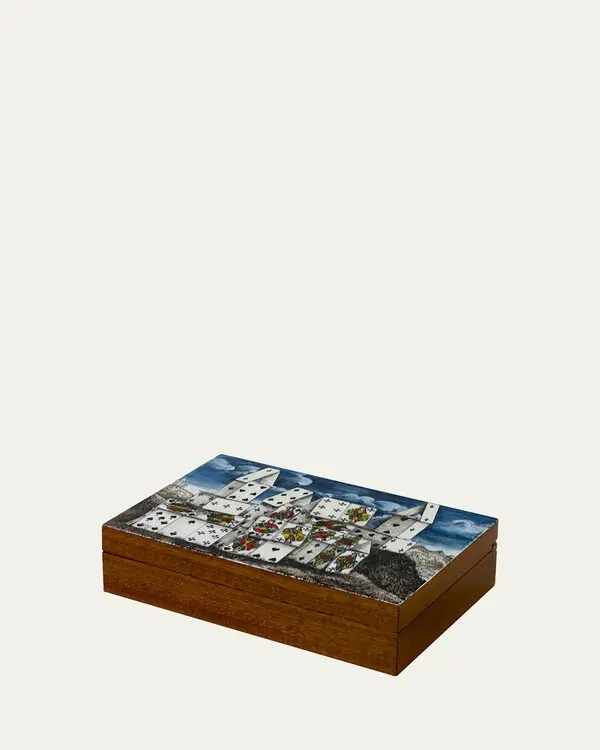 FORNASETTI Citta Di Carte Playing Card Box