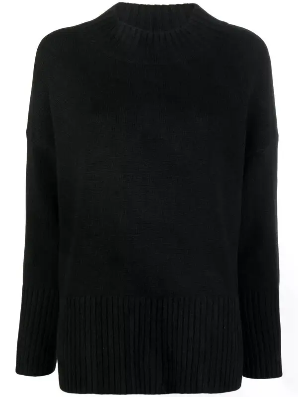 Chinti & Parker Comfort Cashmere Jumper - Black