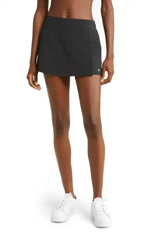 Buy Alo Clubhouse Skort - Black At 30% Off | Editorialist