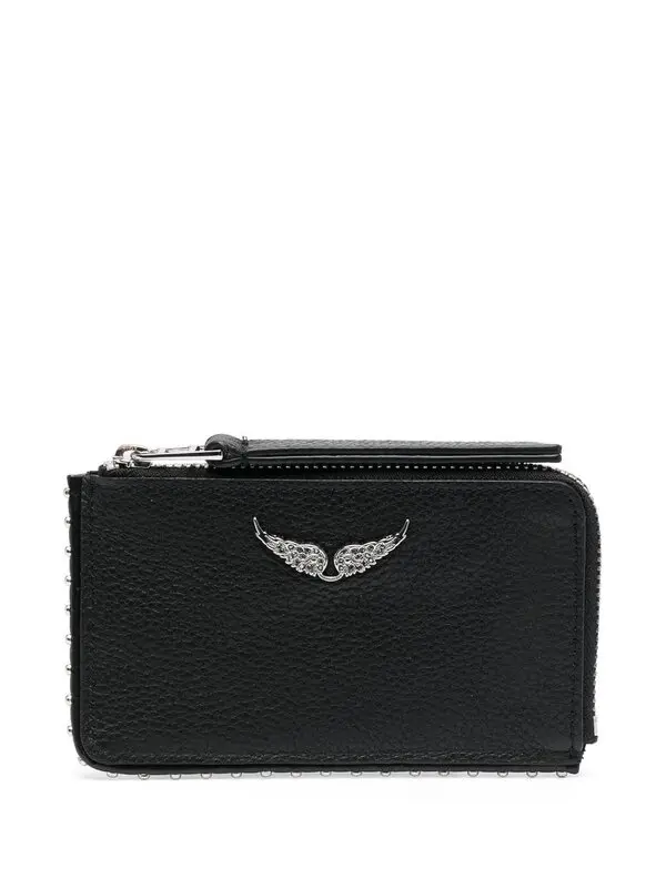 Zadig&Voltaire Wing-plaque Compact Wallet