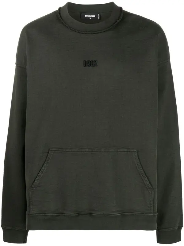 Dsquared2 Logo-appliqué Crewneck Sweatshirt