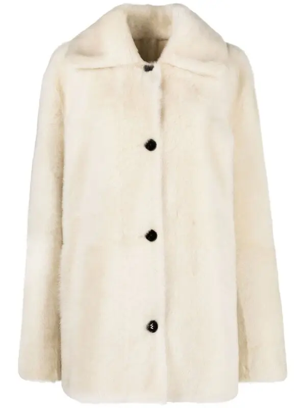 JIL SANDER Reversible Shearling Jacket