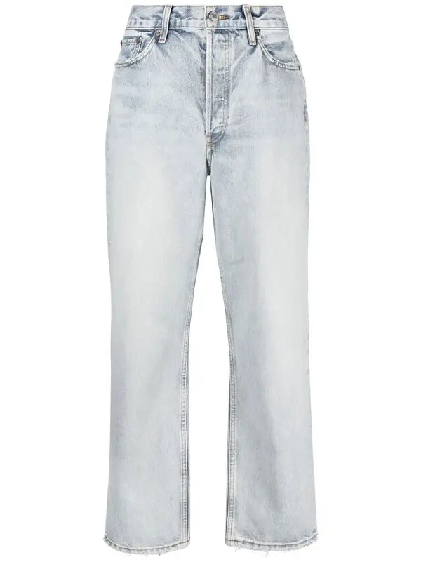 RE/DONE Straight-leg Jeans - Blue
