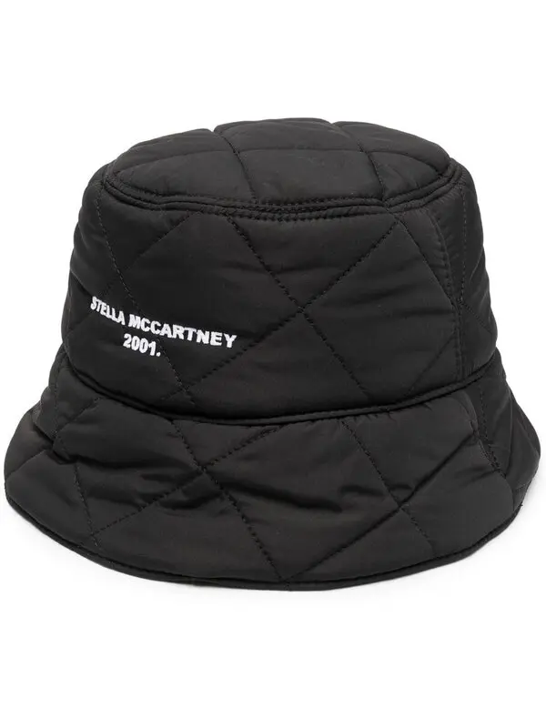 Stella McCartney Embroidered-logo Bucket Hat