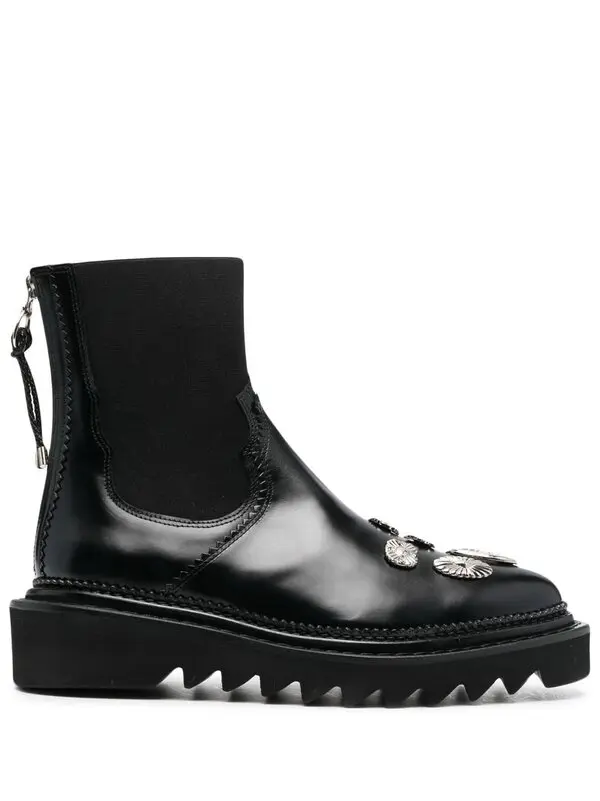 Toga Pointed Ankle Boots