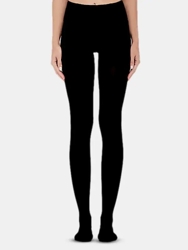 STEMS Super Soft Opaque Tights - Black | Editorialist
