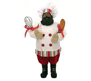 SANTA'S WORKSHOP 12' Jolly Baker Santa By - One-color