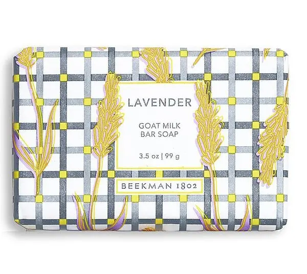 BEEKMAN 1802 3.5-oz Goat Milk Bar Soap, Lavend R