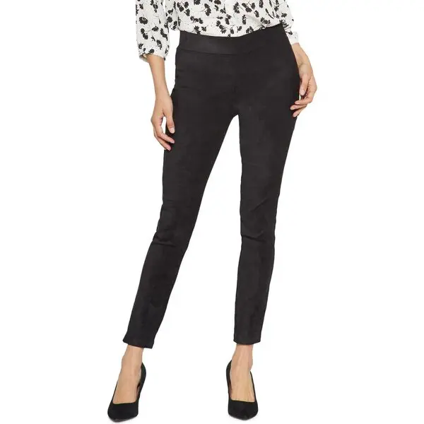 NYDJ Faux Suede Leggings - Black