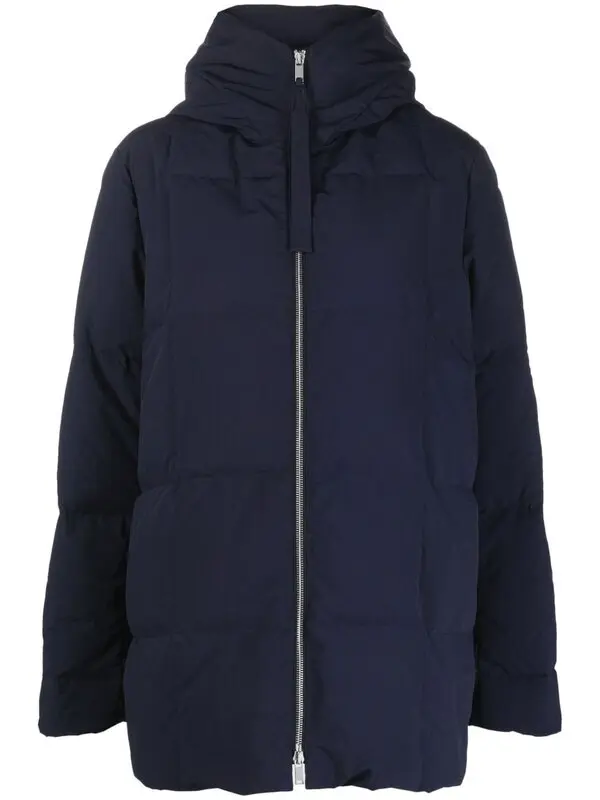 JIL SANDER Padded Zip-fastening Coat