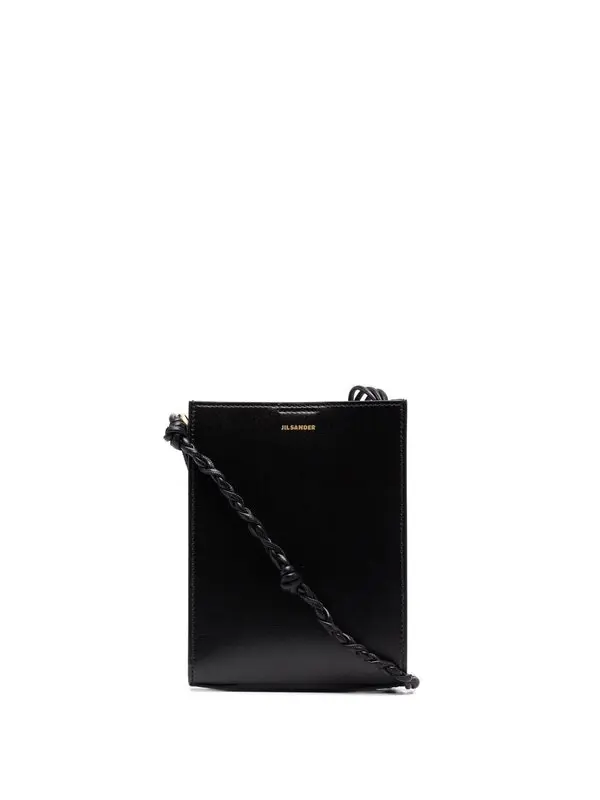 JIL SANDER Tangle Rings Crossbody Bag - Black