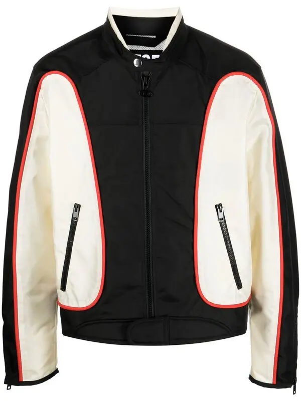 Diesel J-blink Color-block Biker Jacket