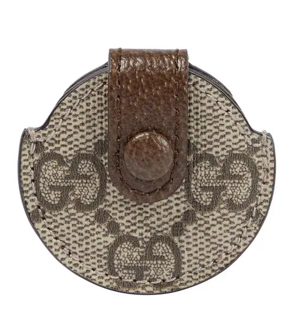 Gucci Gg Supreme Canvas Airtag Holder For Pets - Multicoloured 