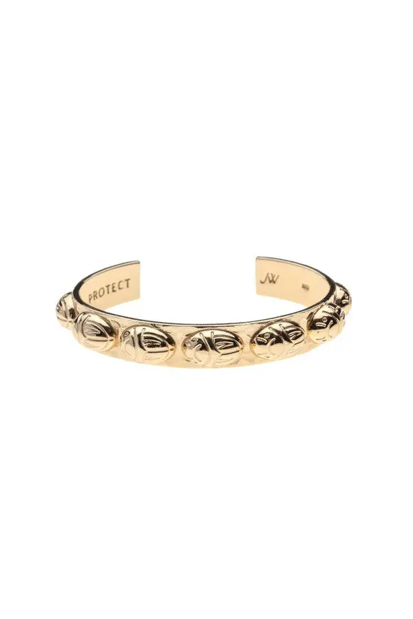 JANE WIN Protect Jw Scarab Cuff Bracelet