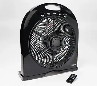 Cascade Capri 12" Portable 4-Speed Fan With Remote Control - One-Color ...
