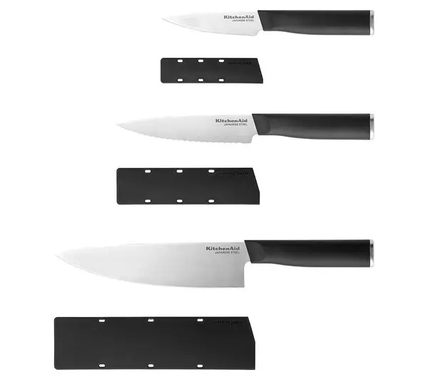 KITCHENAID Classic 3-piece Chef Knife Set - One-color | Editorialist